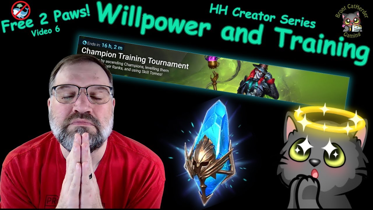 Free 2 Paws 2025: Willpower and Training - Raid Shadow Legends - YouTube