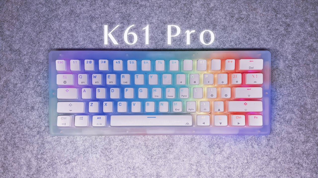Cheap Keyboard - Crazy RGB GamaKay K61 Pro Sound Test (Gasket Mount, 2 ...