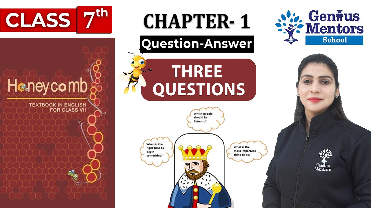 Class 7 English Chapter 1 Three Questions Lecture 4 Genius Class 7 English Chapter 1 Three Questions Lecture 4 Genius