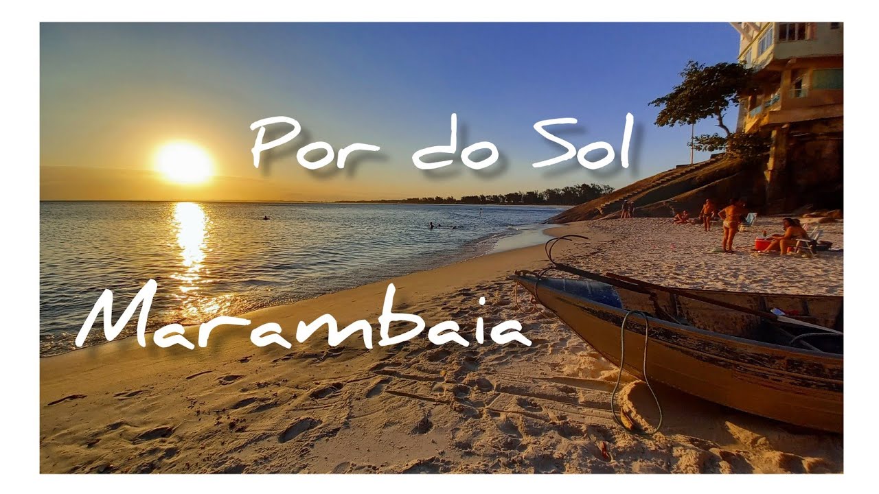 Por do Sol na Praia de Marambaia - Rio de Janeiro Brasil - YouTube