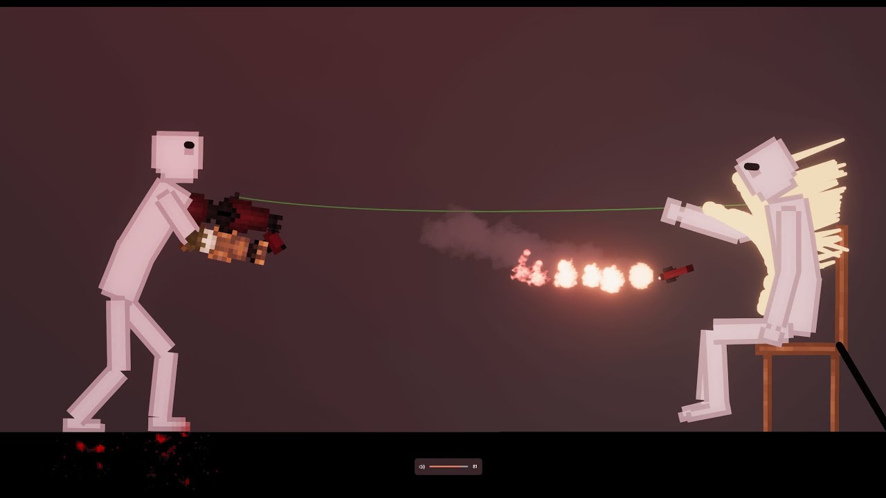 Deadly Homing Rocket Launcher And Glue Combo In People Playground (2 ...