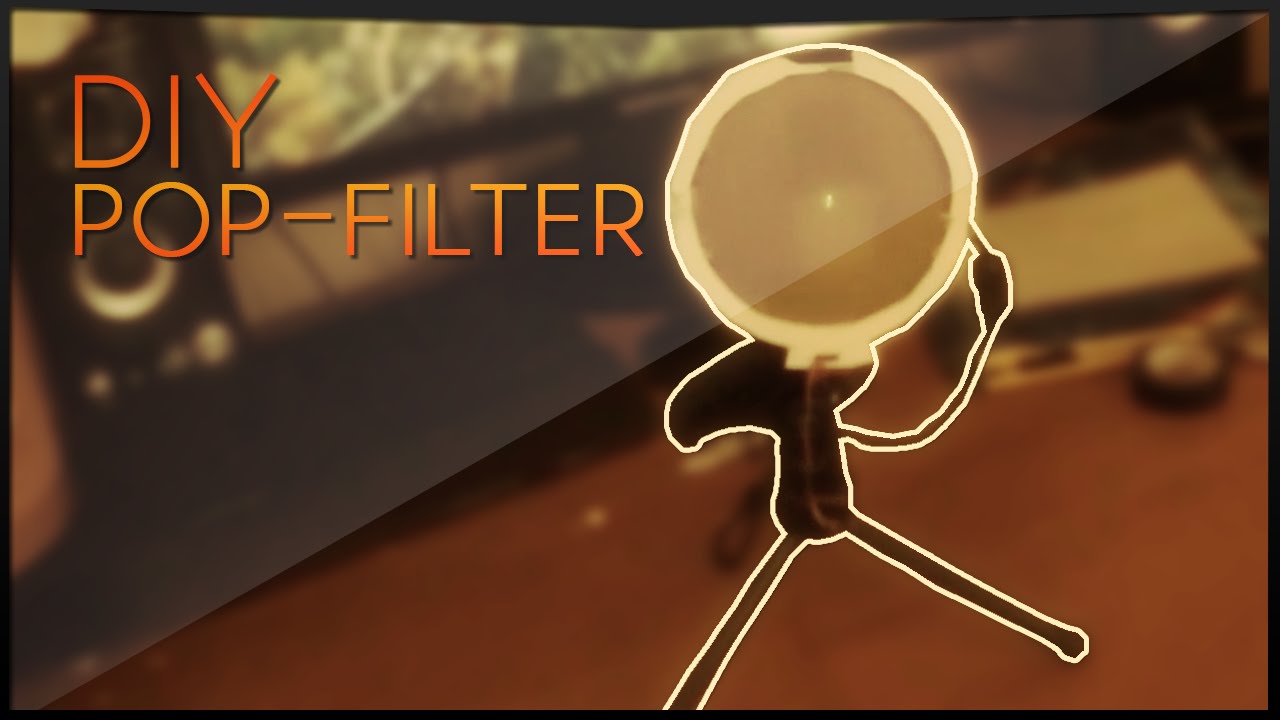 DIY | Jak zrobić Pop-Filter? | Poradnik - YouTube