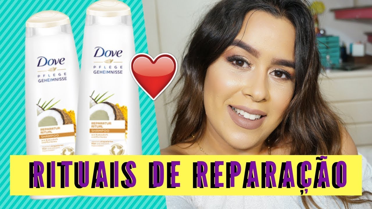🔴 LINHA DE REPARAÇÃO DOVE - COCO COM CÚRCUMA É BOA??? - YouTube