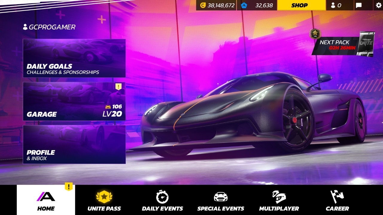 Asphalt Legends Unite Complete UI Overview - YouTube