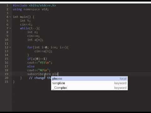 A. Indirect Sort codeforce solution || CodeTON Round 3 (Div. 1 + Div. 2, Rated, Prizes!) - YouTube