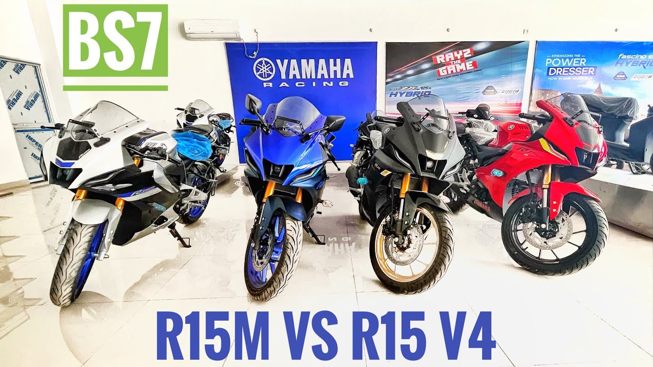 2023🔥Yamaha R15M Vs R15 V4 || All Colours of R15 2023 Bs7 |Price ...
