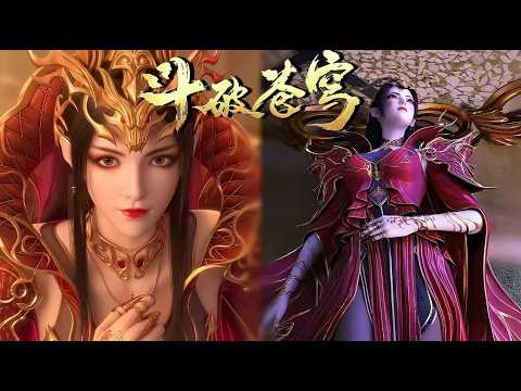 🔥Medusa love 【4K】Two Sides Of Queen Medusa! The Fierce Queen’s Hidden Soft Side For Xiao Yan! #btth