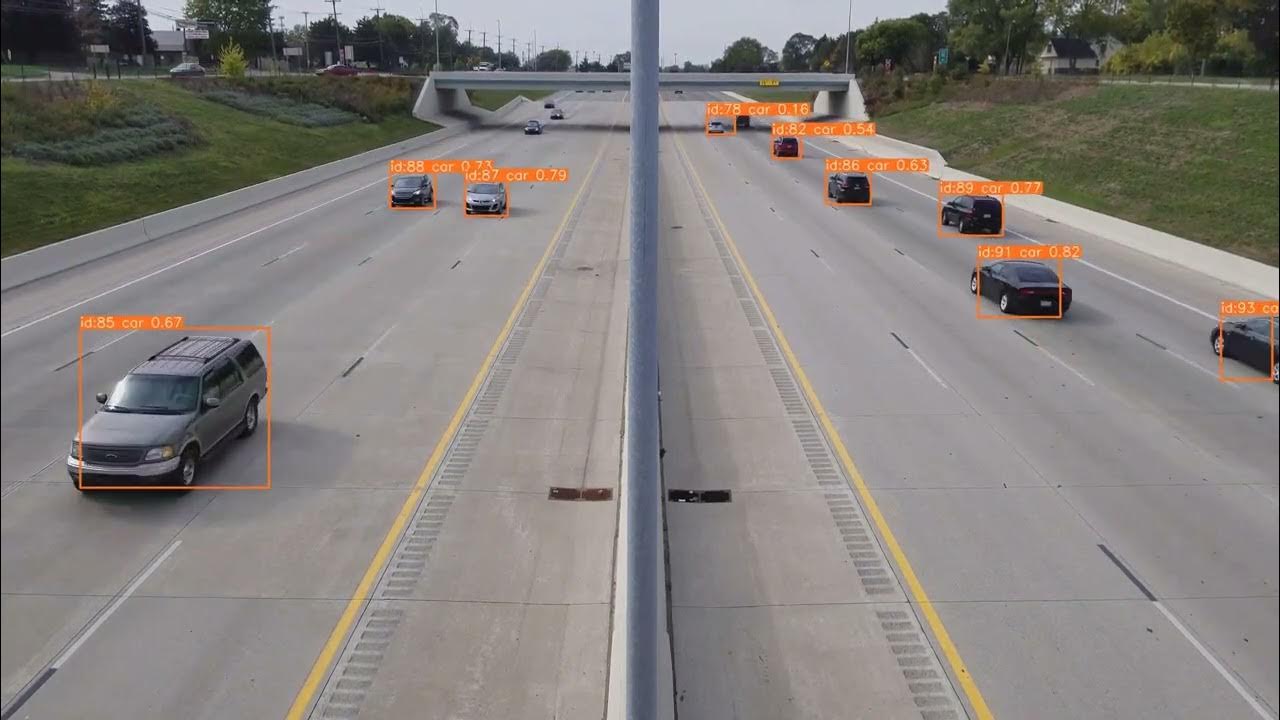 YOLOv8 Object Detection + ByteTrack Object Tracking - YouTube
