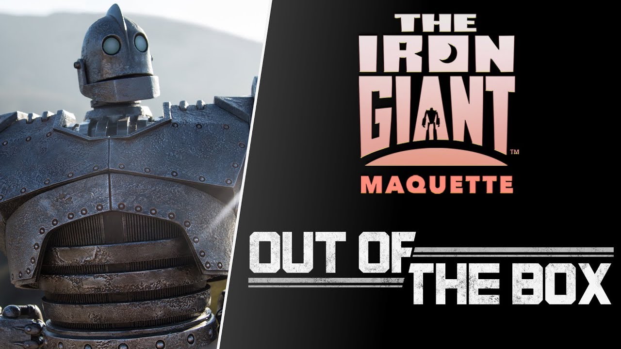 Out of the Box: Iron Giant Maquette - Exclusive Edition - YouTube