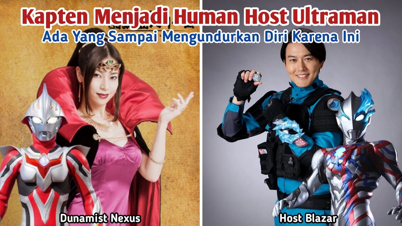 7 Host Ultraman Yang Merupakan Kapten Special Force - YouTube