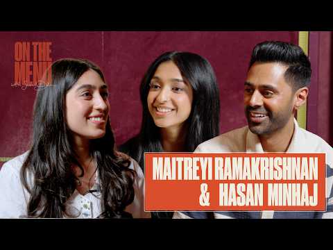 Maitreyi Ramakrishnan & Hasan Minhaj are ON THE MENU