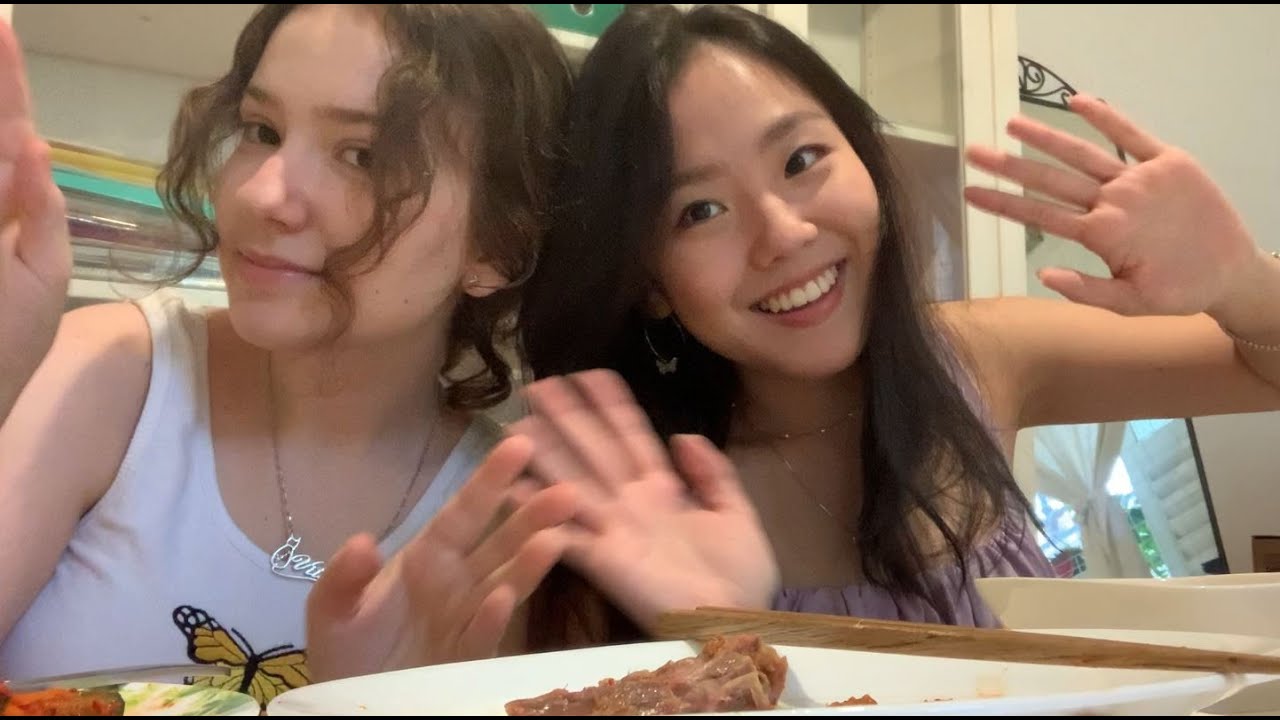 MUKBANG X BEST FRIEND TAG - MALA DUCK NECK, MALA CHICKEN, RAMEN EGGS ...