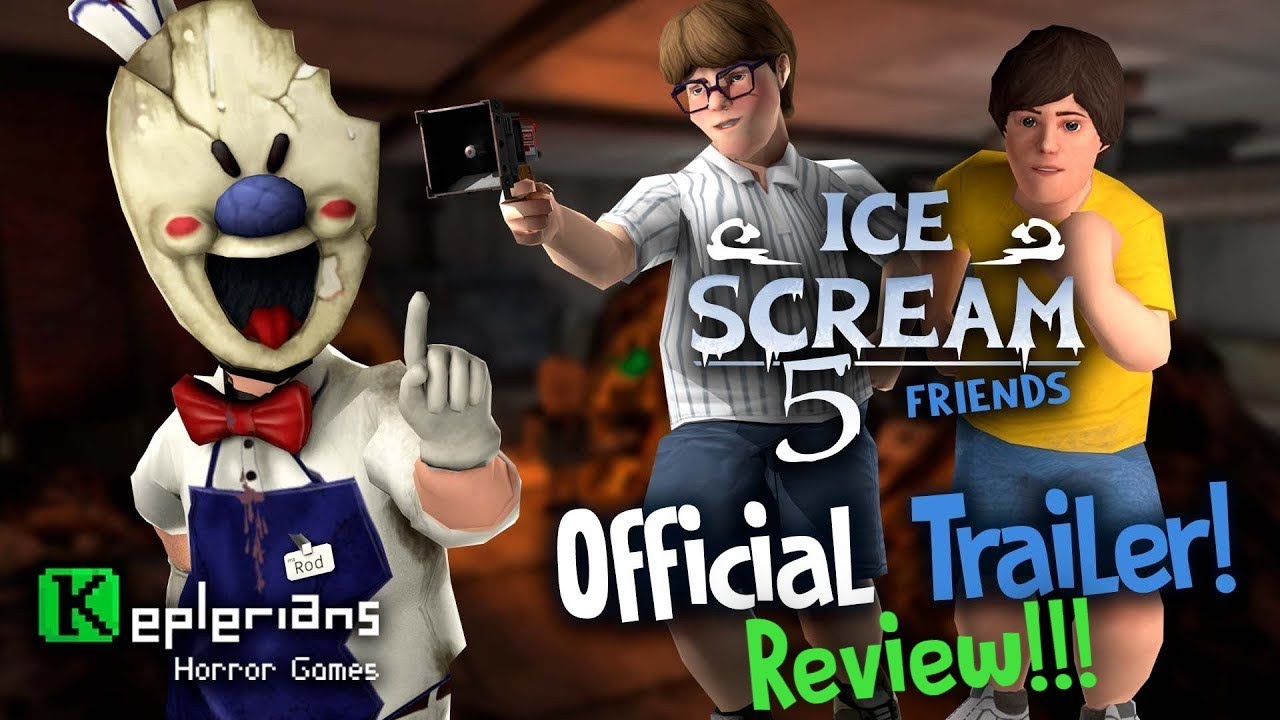ICE SCREAM 5 OFFICIAL TRAILER REVIEW!!!😱🔥🤩| ICE SCREAM 5 TEASER | ICE ...