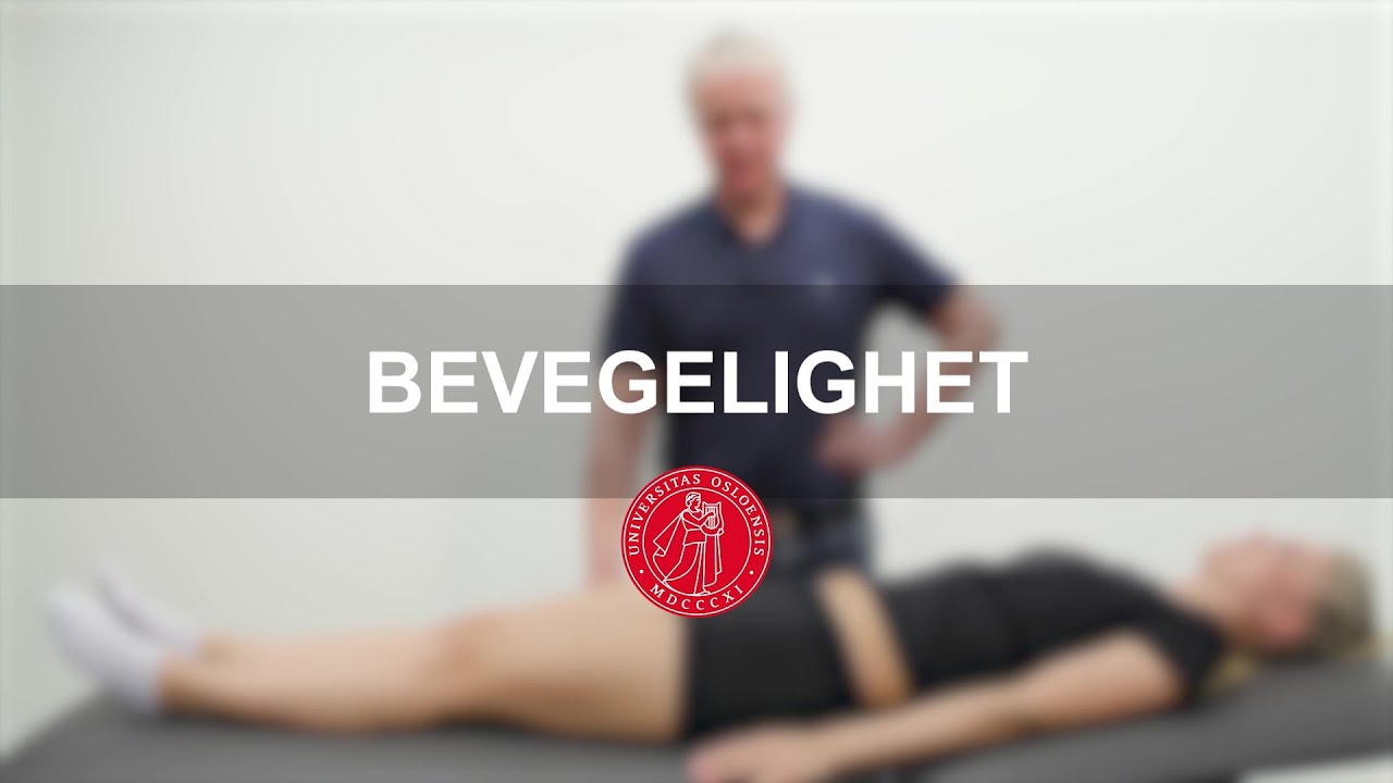 Bevegelighet i hofte - YouTube