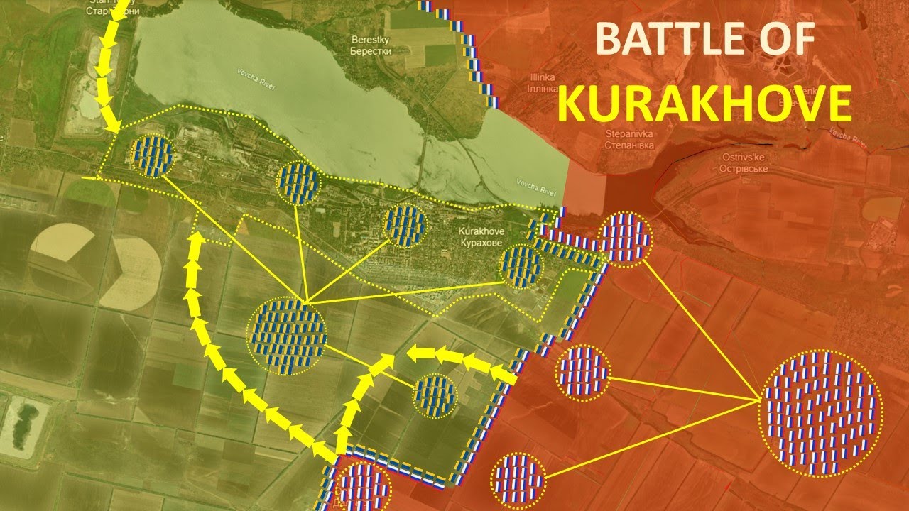 Battle Of Kurakhove l Complete Detailed Map - YouTube