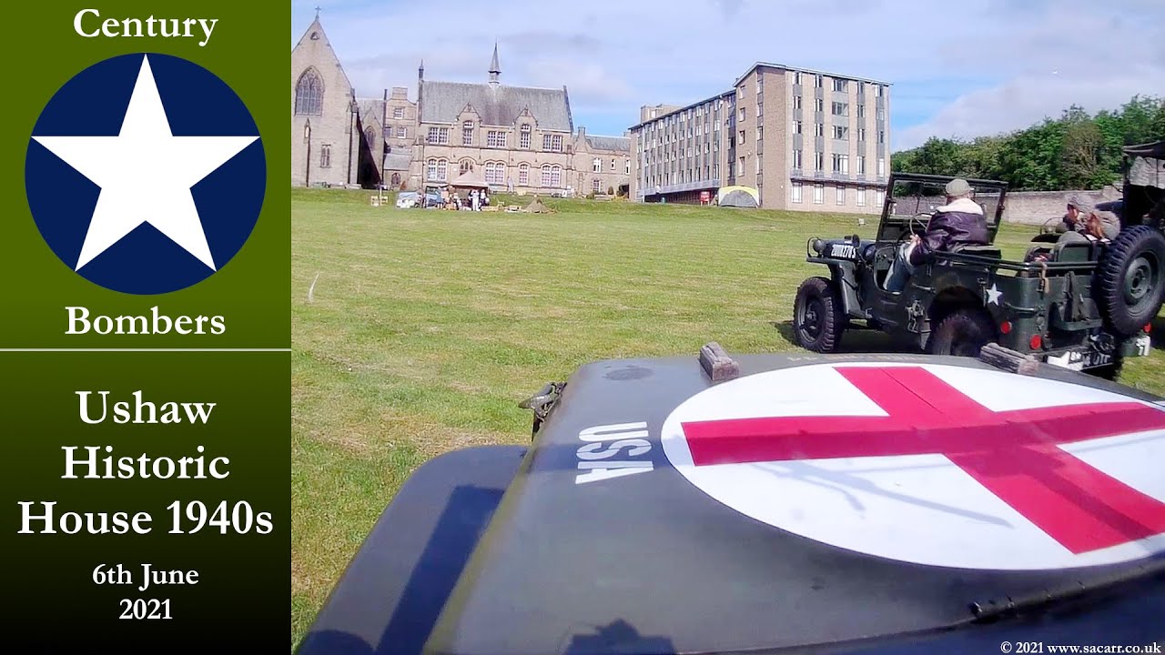 June 6th 2021 - Ushaw Historic House D-Day Event - YouTube