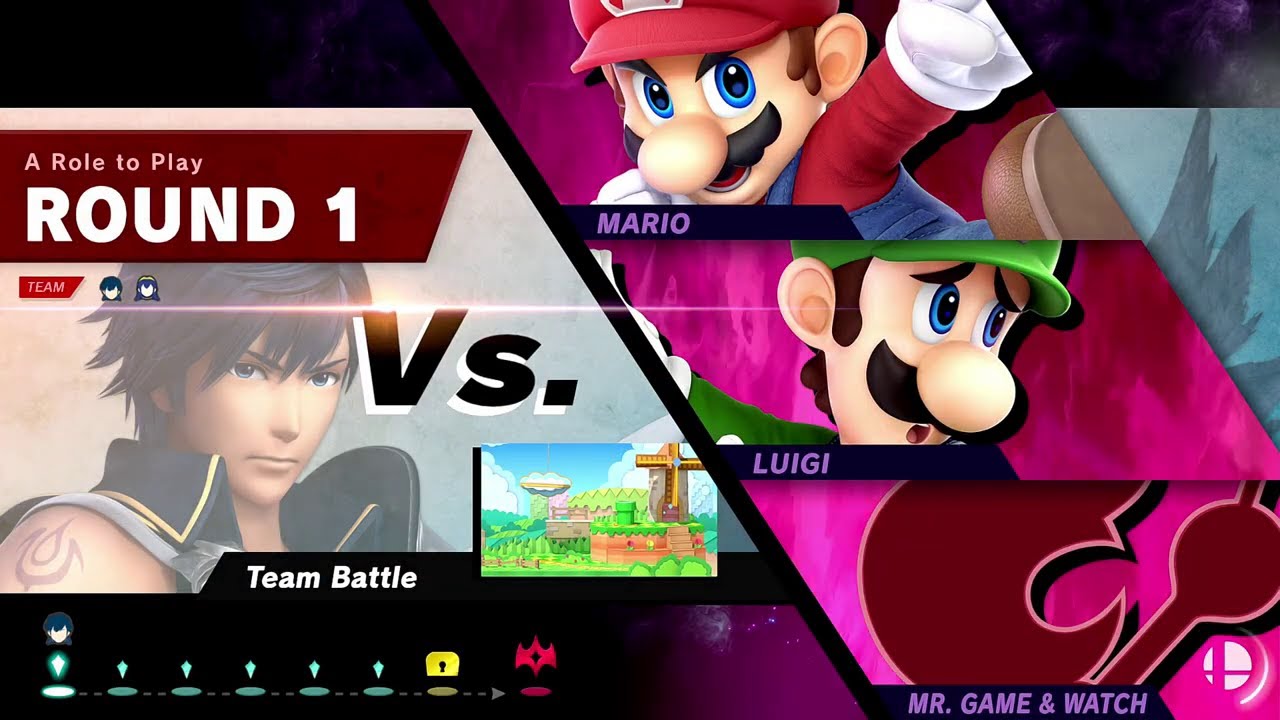 Super Smash Bros. Ultimate - Reworked Classic Mode with Chrom - YouTube