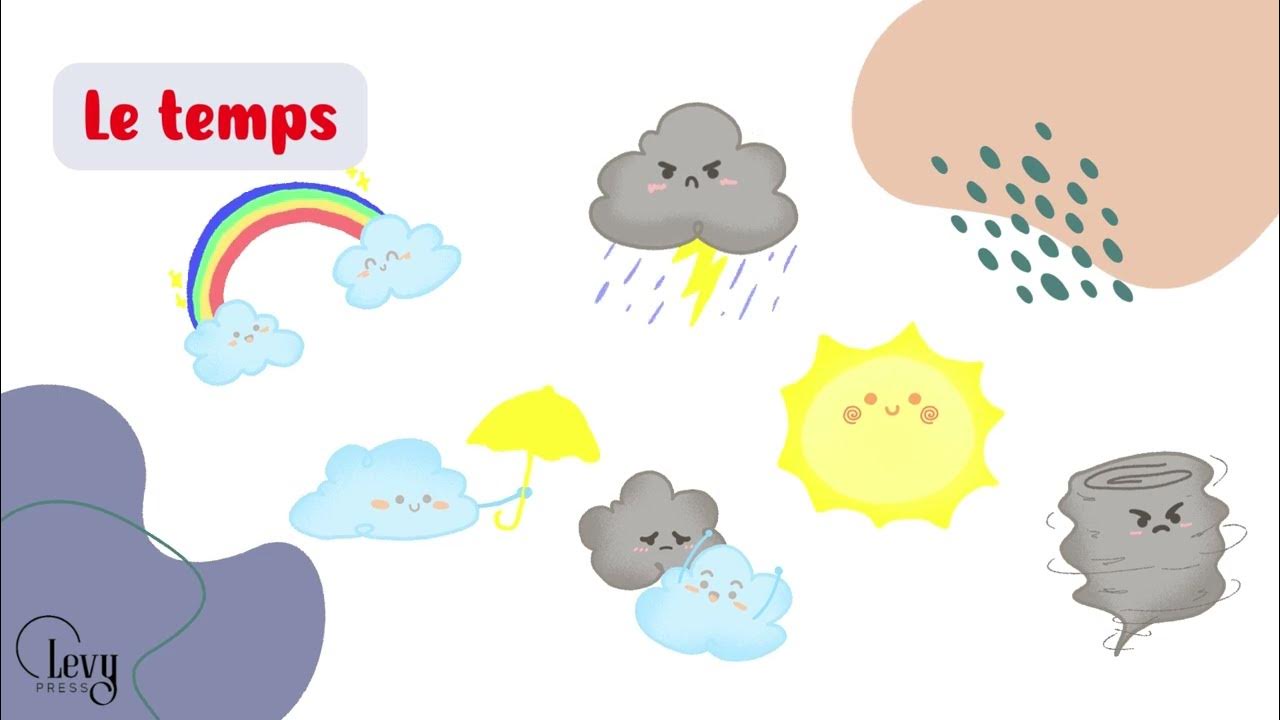 La météo - The weather in French - Thời tiết bằng tiếng Pháp - YouTube