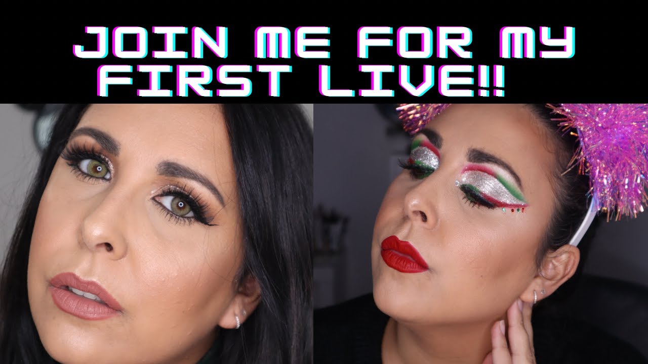 Festive Make Up Look!! - YouTube