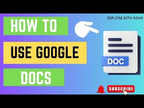 How To Use Google Docs?| For Beginners #google #explore #use #working # ...