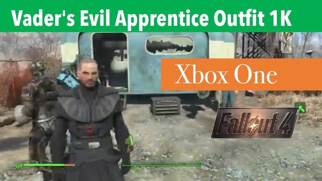 Fallout 4 Xbox One Mods|Vader's Evil Apprentice Outfit 1K - YouTube