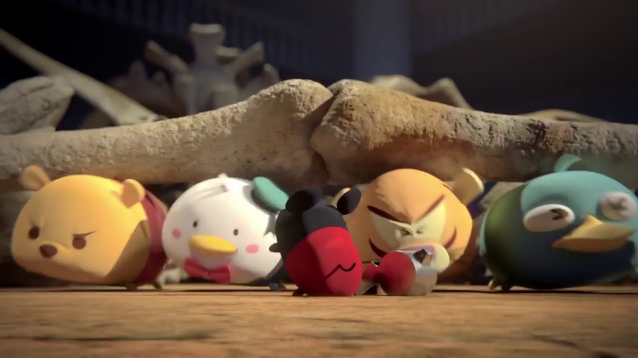 Dino Museum A Tsum Tsum Short Disney - YouTube