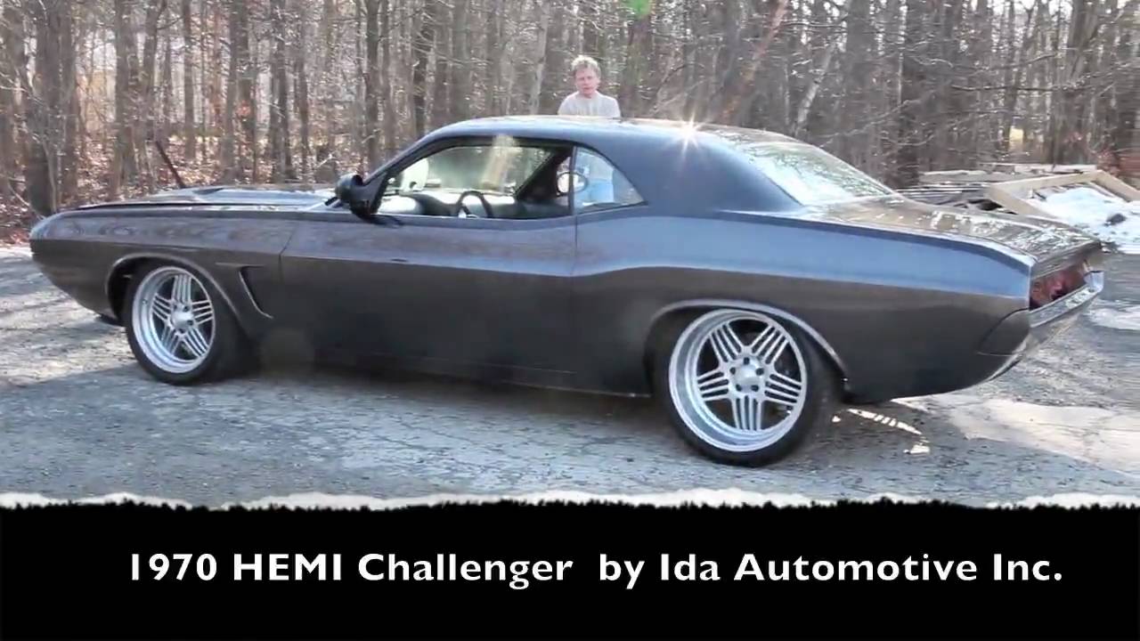 1970 HEMI Challenger Hot Rod by Ida Automotive - YouTube