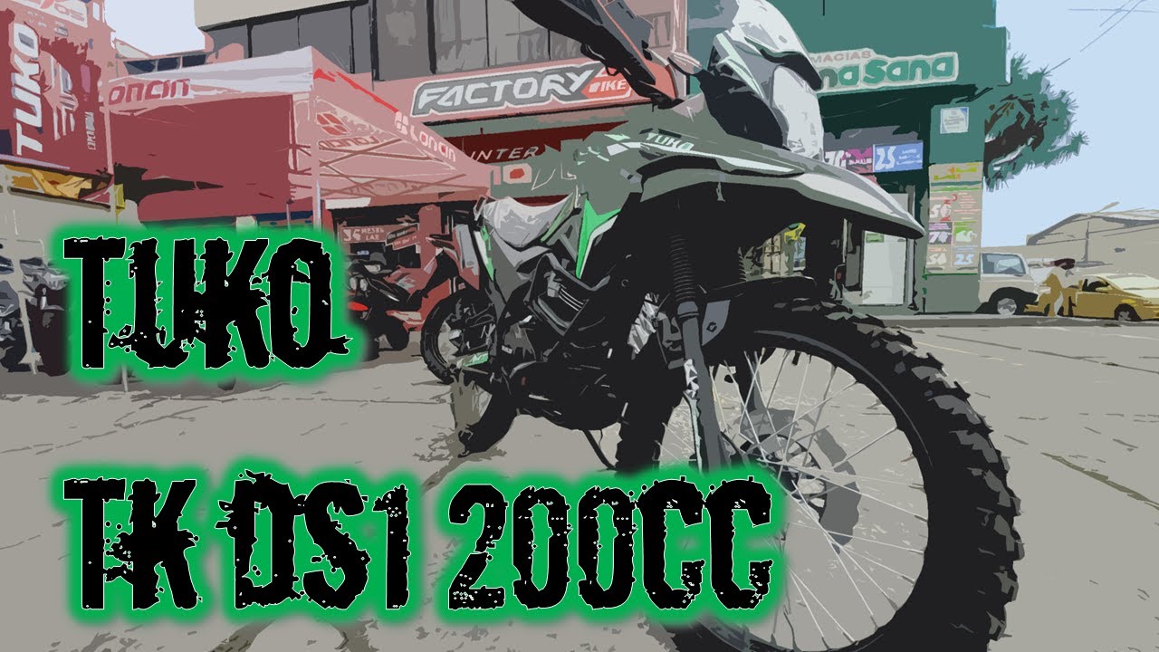 Tuko DS1 200cc - Review Ficha técnica | ¿Una enduro con carenaje y ...