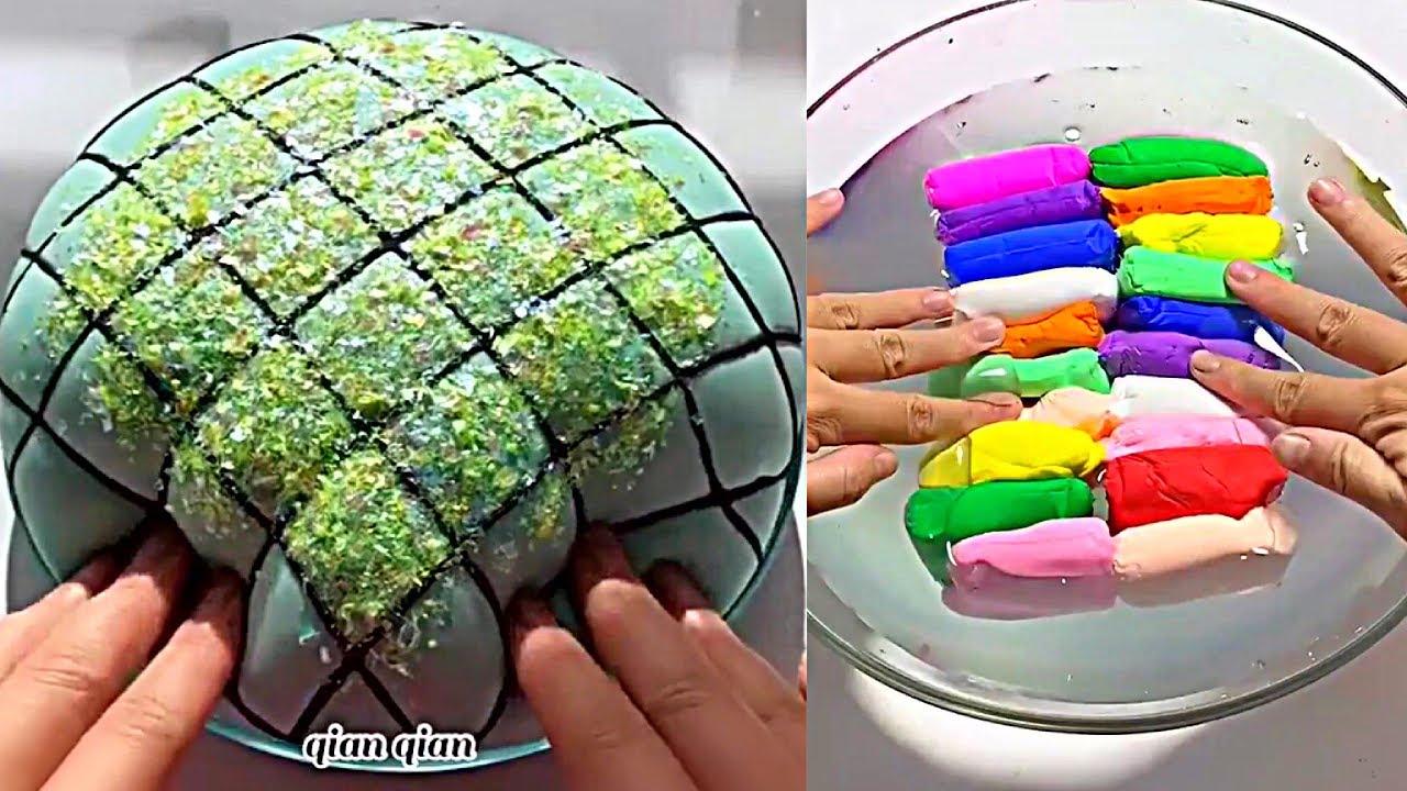 Slime ASMR - satisfying slime ASMR video compilation - YouTube