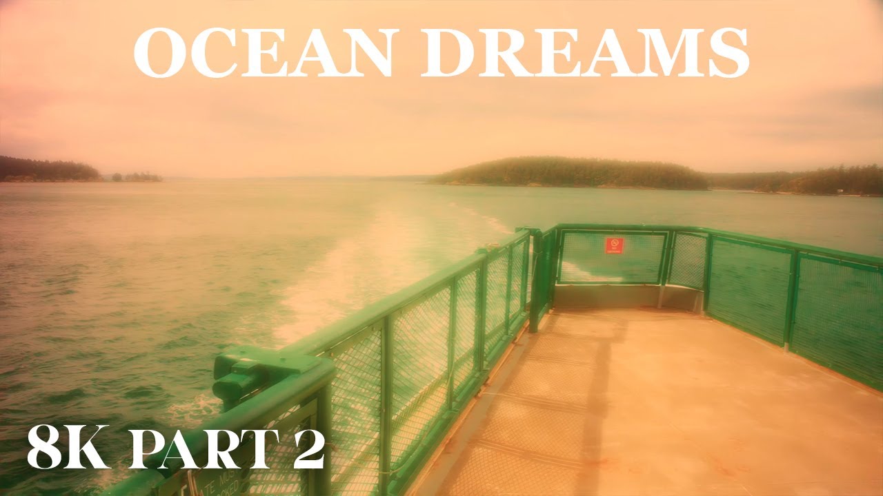 Cinematic Voyage - Peaceful View with Gentle Waves & Calm Music - 8K ...