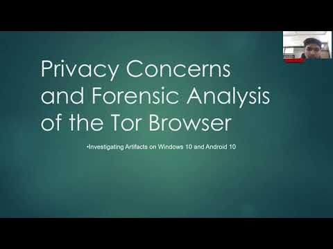 Privacy Concerns and Forensic Analysis of the Tor Browser - YouTube