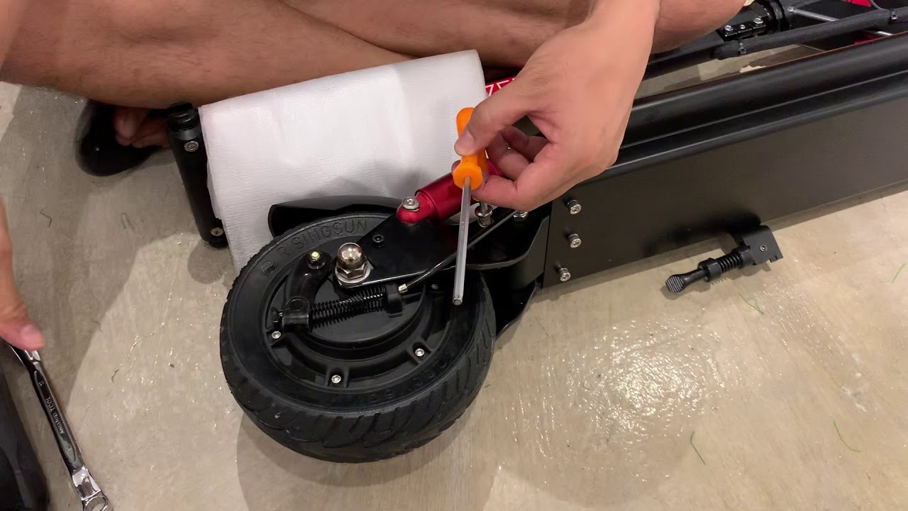 How to install the long fender for ZERO 8 - YouTube