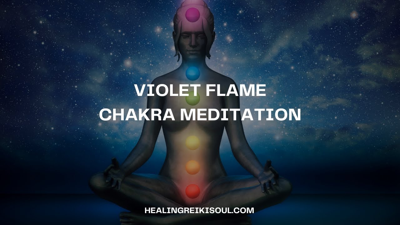 Violet Flame Chakra Meditation - YouTube