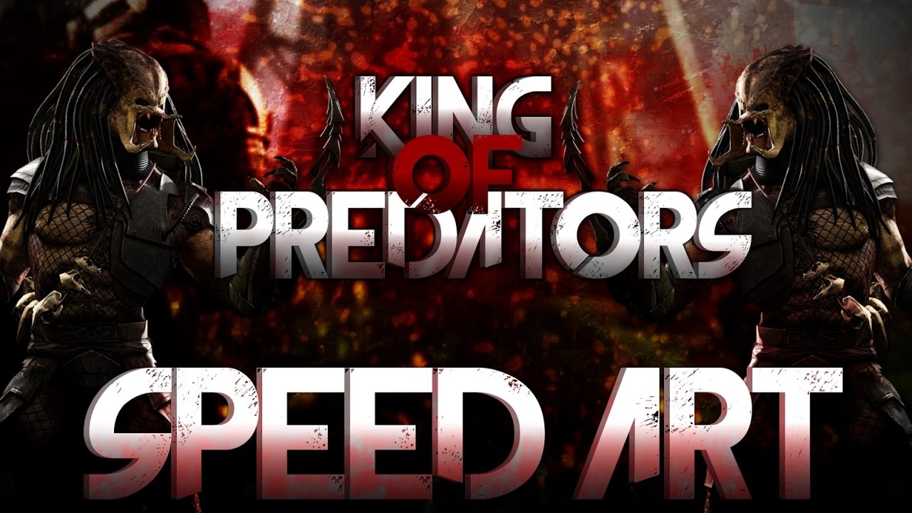 King Of Predators Banner Speed Art | PART 1 - YouTube