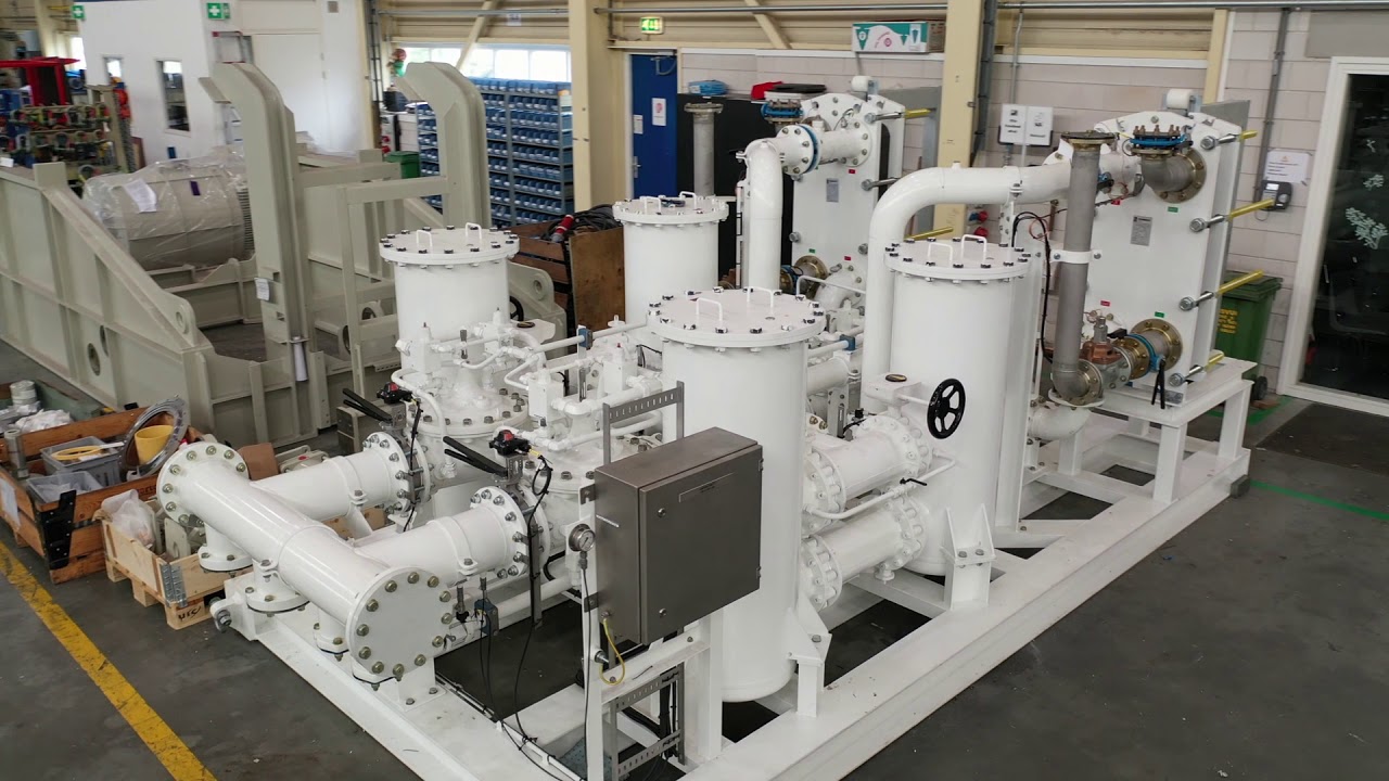 Royal IHC-built HPU and remote-mounted filter-cooler skid for the ...