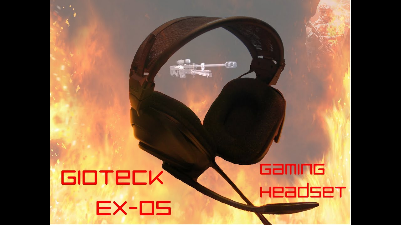 REVIEW: Gioteck EX-05 Military Style Gaming Headset - YouTube