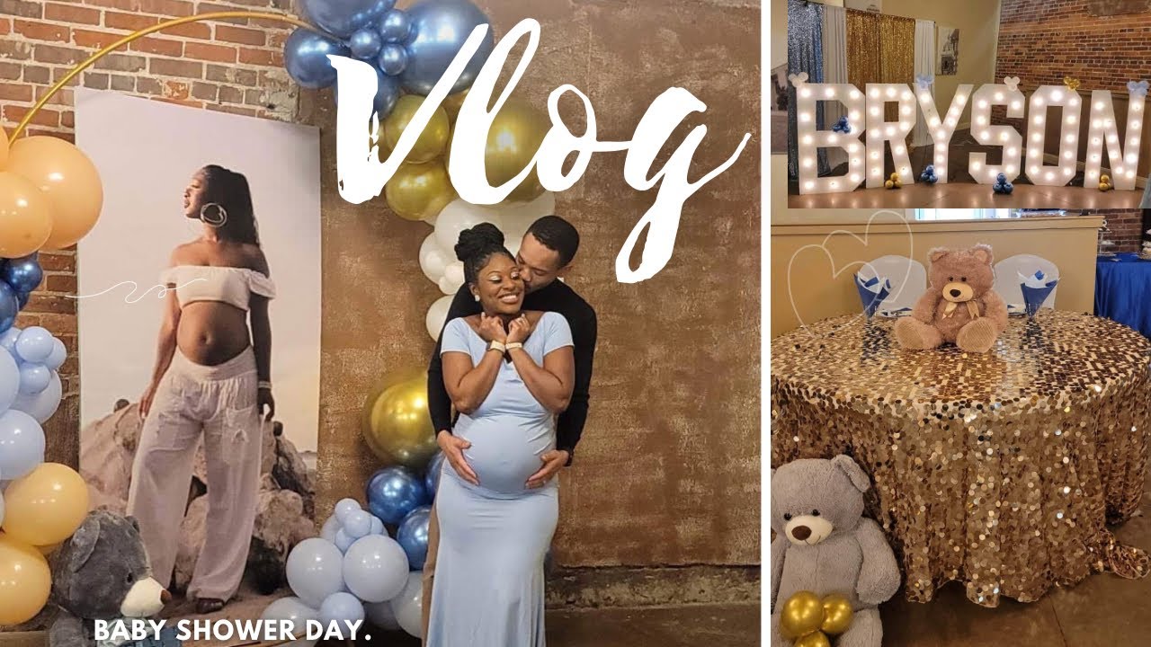Baby Shower Vlog 2023 - Prepare with me for my Baby Shower - YouTube