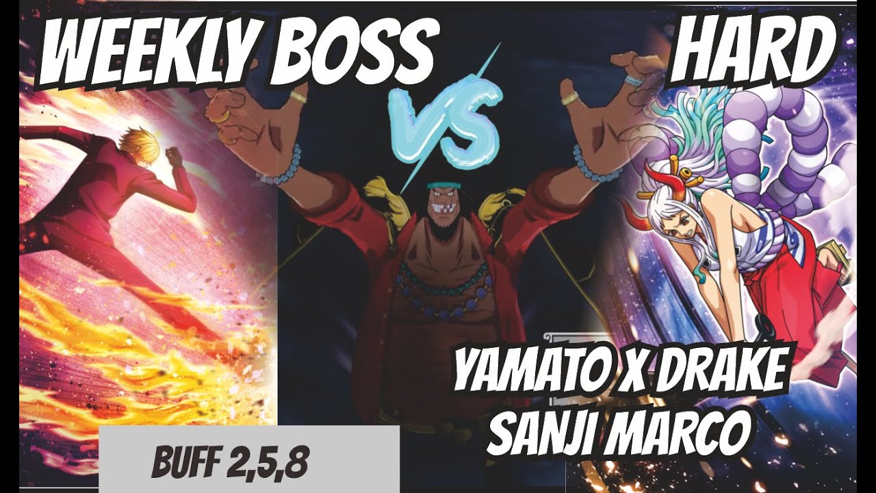 This Week - Brave Challenge Hard Mode Buff - One Piece Fighitng Path ...