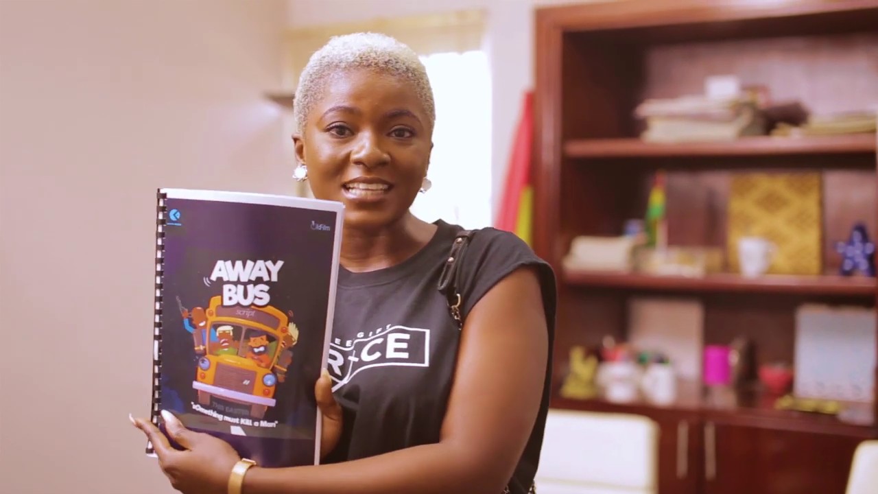 AWAY BUS MOVIE : AHUOFE PATRI GOES FOR HER "AWAY BUS" MOVIE SCRIPT ...