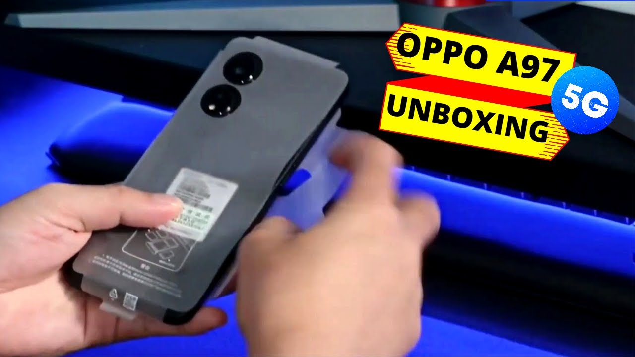 OPPO A97 5G Black Unboxing 💥 || A97 5G Hands on Review || Price in ...