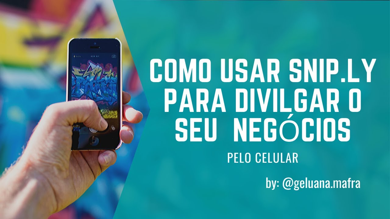 [Marketing Digital] - Como Usar o Snip.ly para Divulgar o Seu Negócio ...