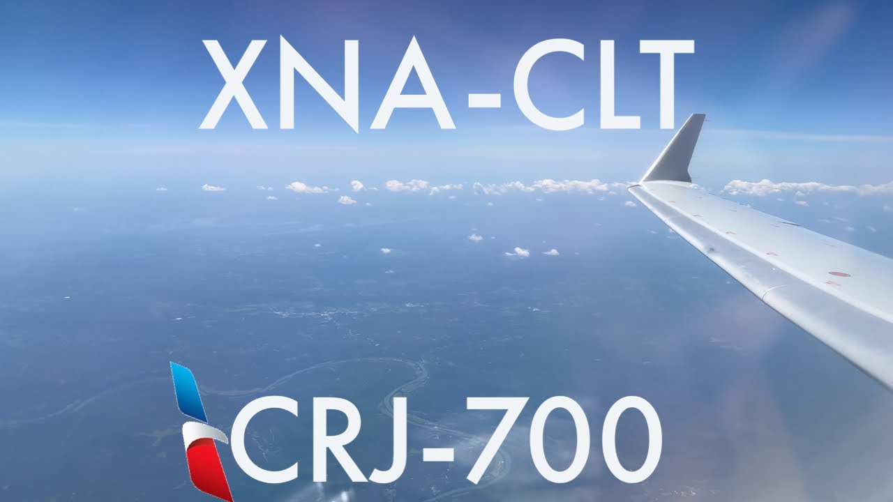 Trip Report | American Eagle - CRJ-701ER - Bentonville-Charlotte - XNA ...