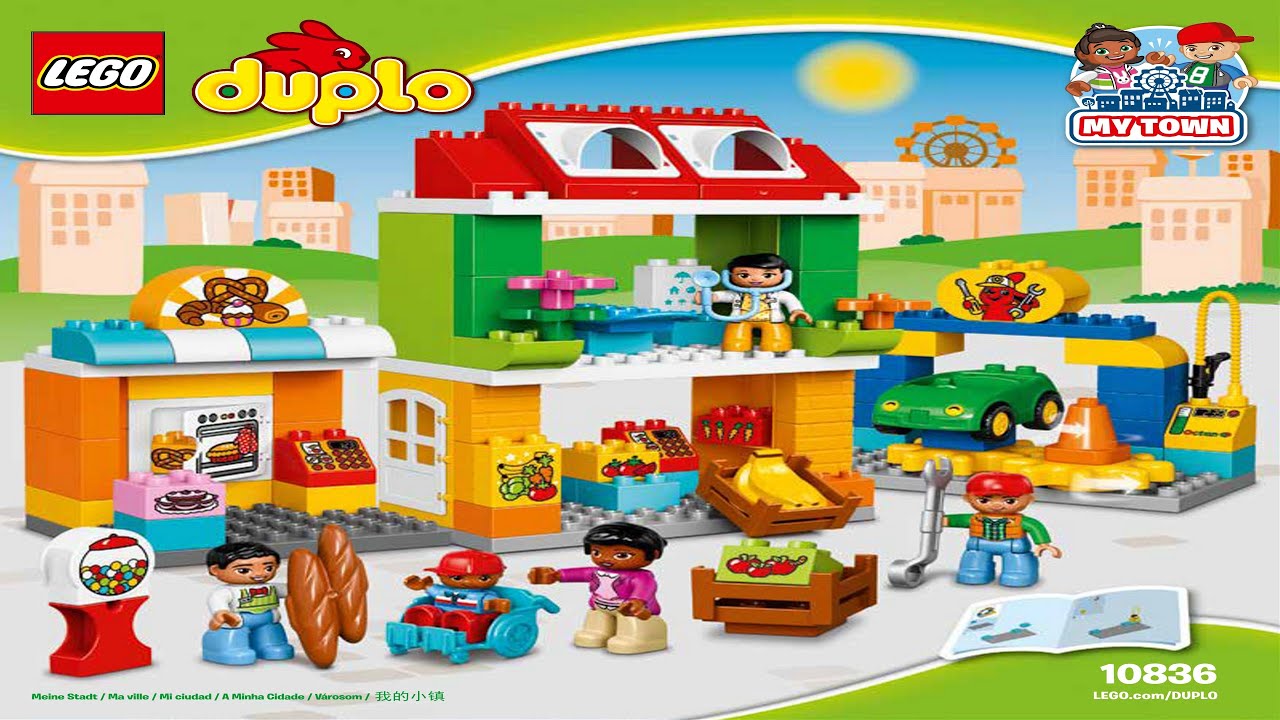 LEGO instructions - DUPLO - 10836 - Neighborhood - YouTube