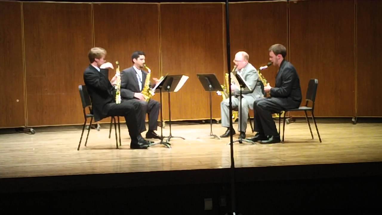 V. Finale - Quatuor de Saxophones - Ida Gotkovsky - YouTube