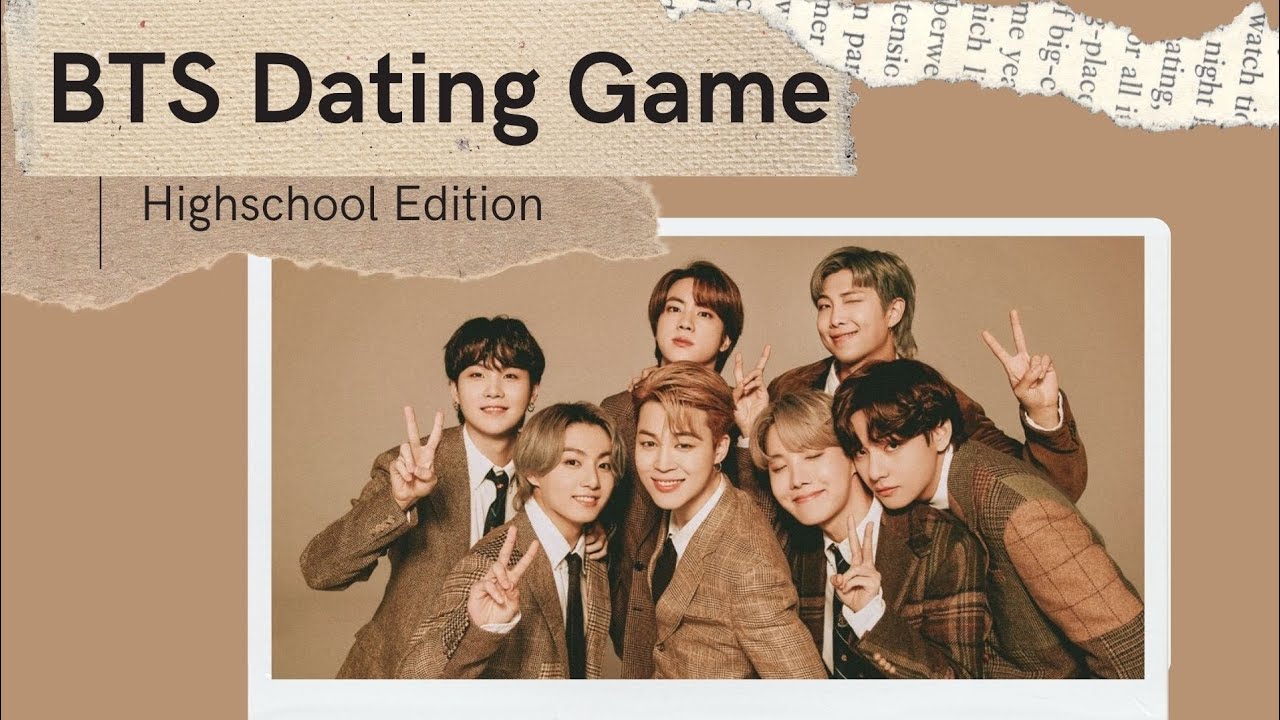 BTS Dating Game | Highschool Edition - YouTube
