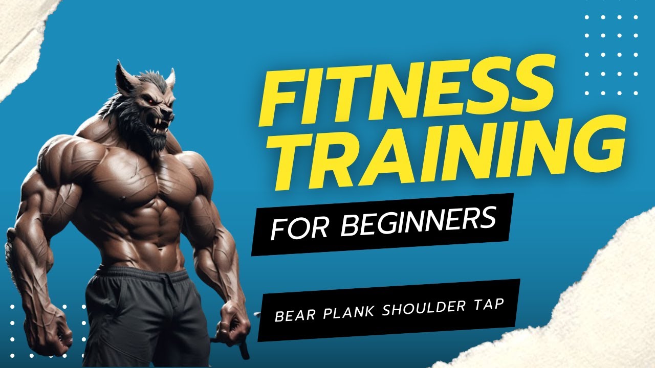 Core and Stability Boost: Bear Plank Shoulder Tap Exercise Tutorial ...