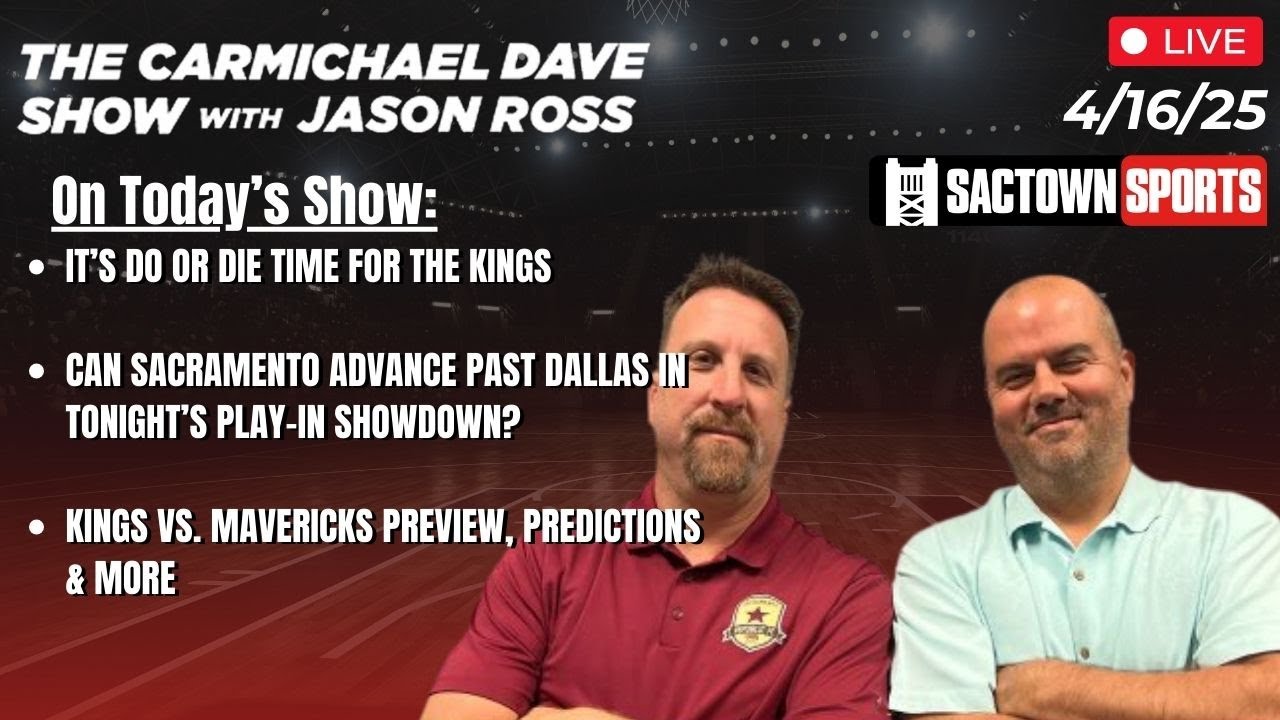 It's win-or-go-home time for the Kings 🍿 | The Carmichael Dave Show ...