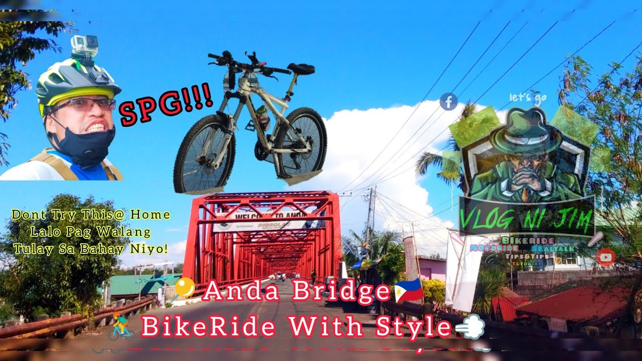 Anda Bridge BikeRide With Style😎👌🚴💨 #BVPH - YouTube