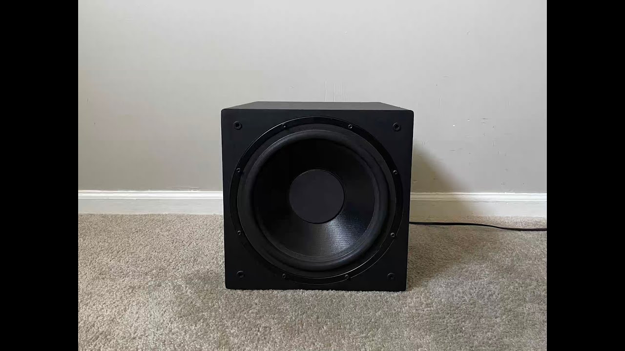 Energy Power 10 Sub Home Theater Powered Active Subwoofer - YouTube