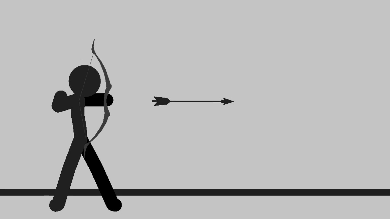 Smooth archery[stick power] - YouTube